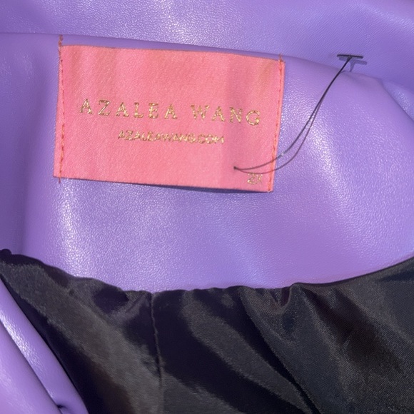 Azalea Wang | Jackets & Coats | Rare Azalea Wang Faux Leather Jacket ...
